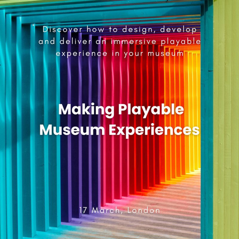 Making Playable Immersive Experiences in Your Museum – 17 March - Museum-iD